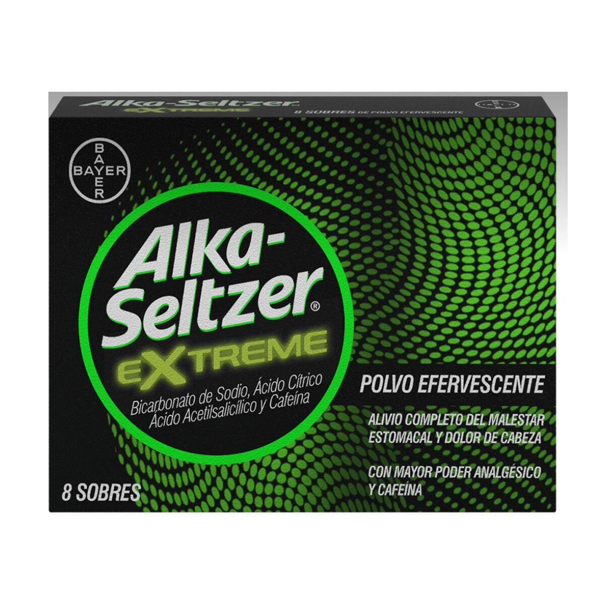 Alka-seltzer Extreme X 8 Sobres