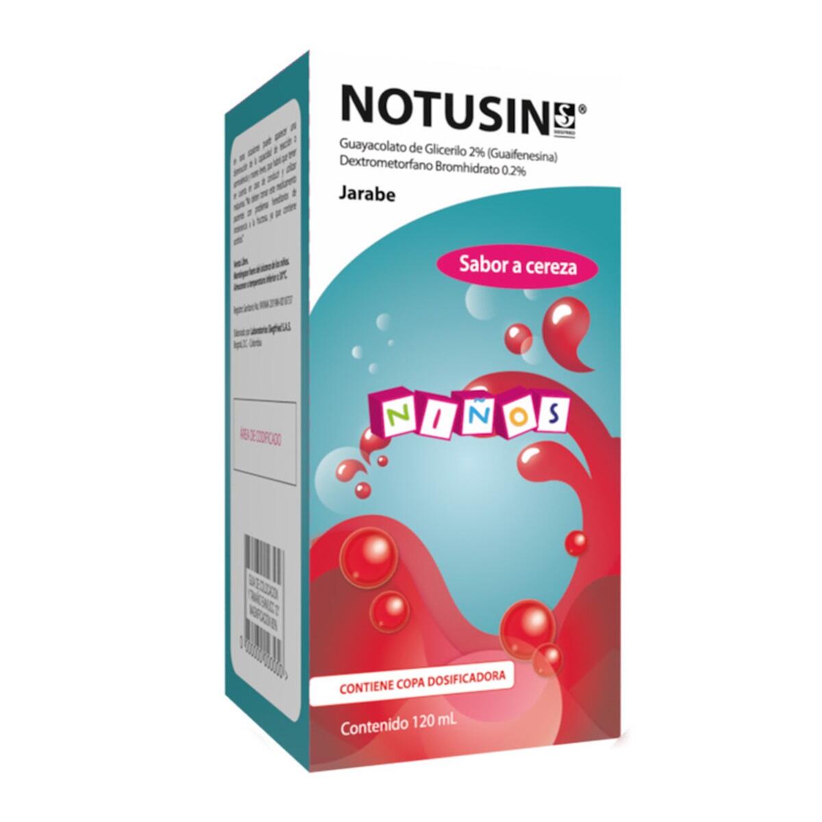 Notusin Jarabe Ninos Cereza X 120 Ml