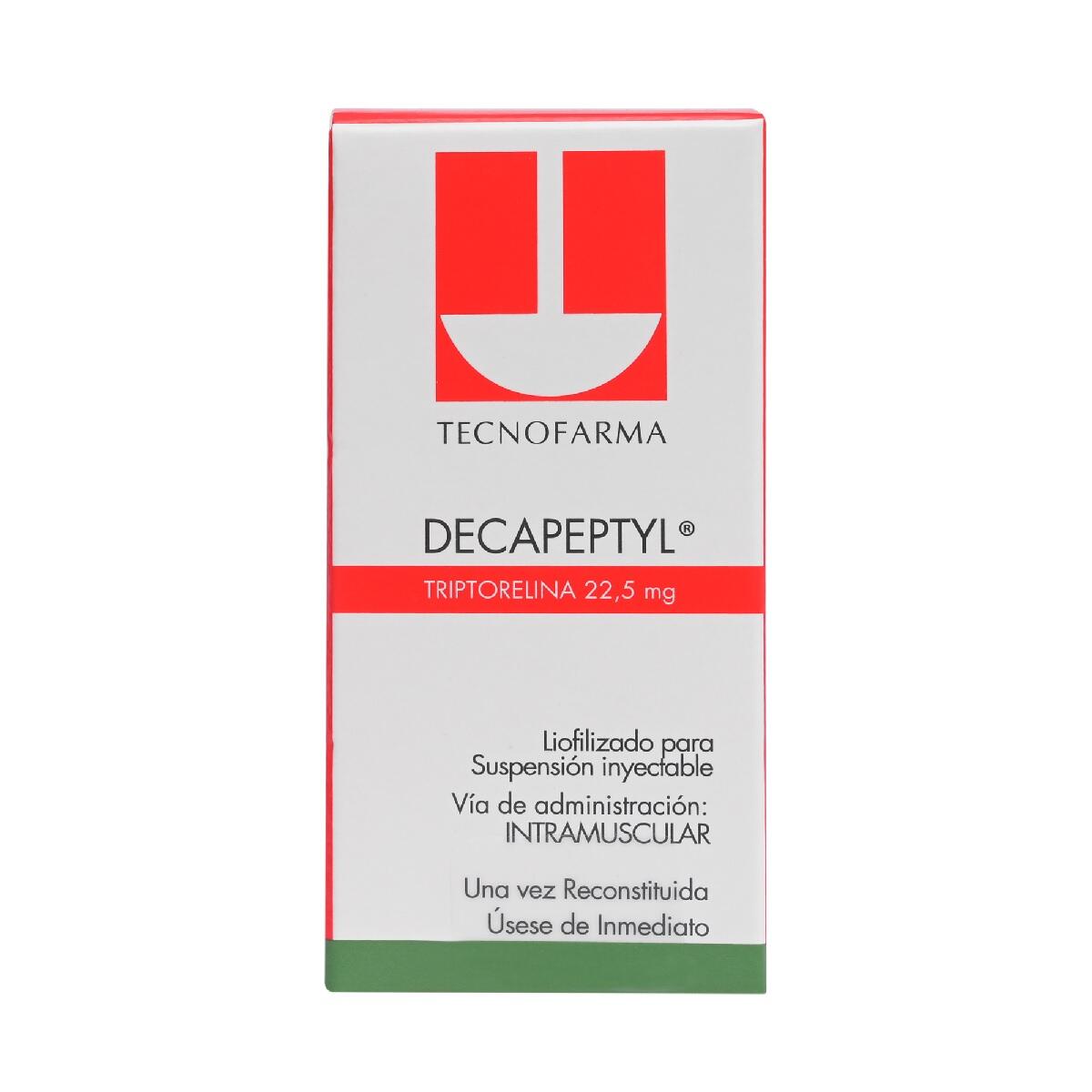 DECAPEPTYL 22.5 MG LIOFILIZADO CAJA X 1 AMP
