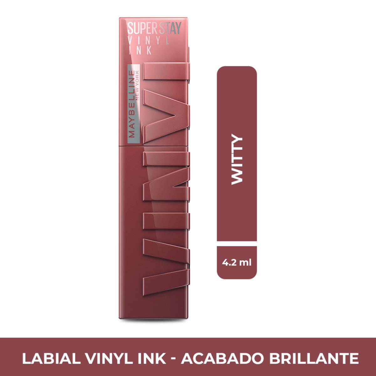 Labial Maybelline Super Stay Vinyl Ink Witty X 4.2 Ml