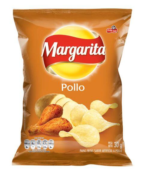 PAPAS MARGARITA POLLO PQTE X 30 GR