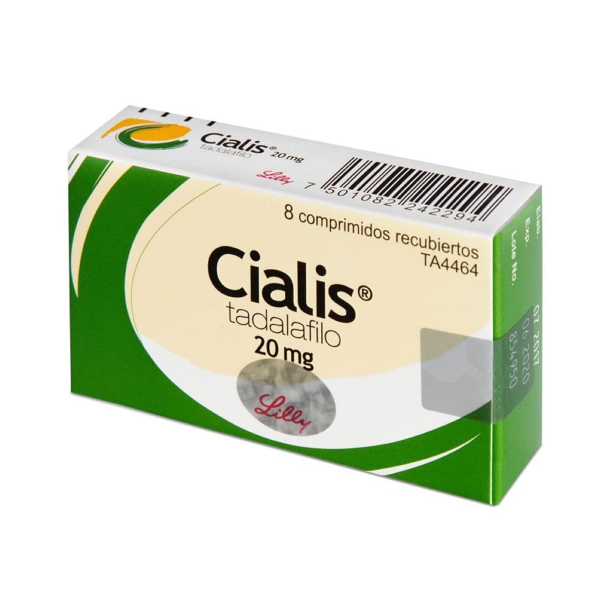 Compra Cialis 20 Mg Caja X 8 Tabl | TDV