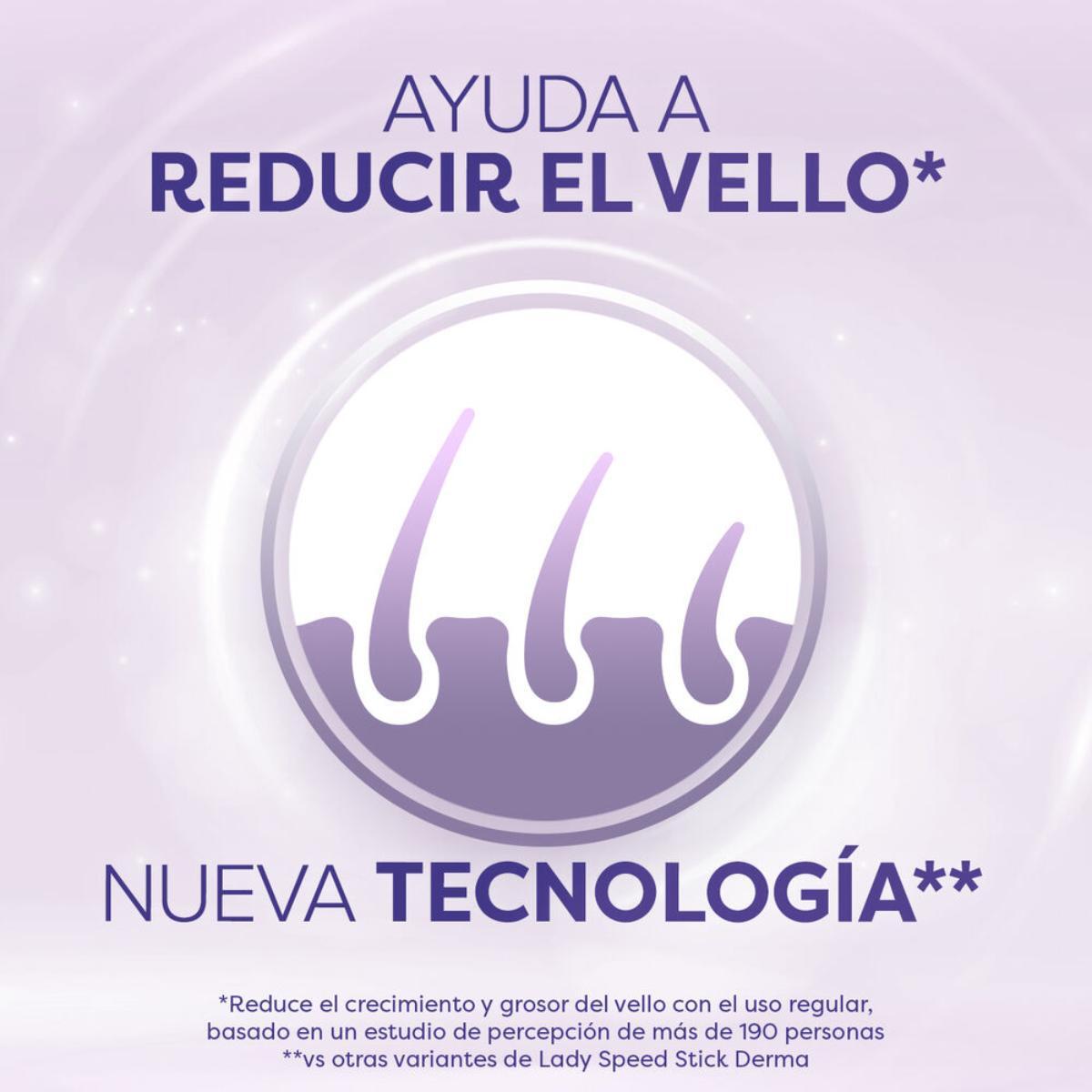 Desodorante Lady Speed Stick Crema Derma Hair Minimizer X 60 Gr