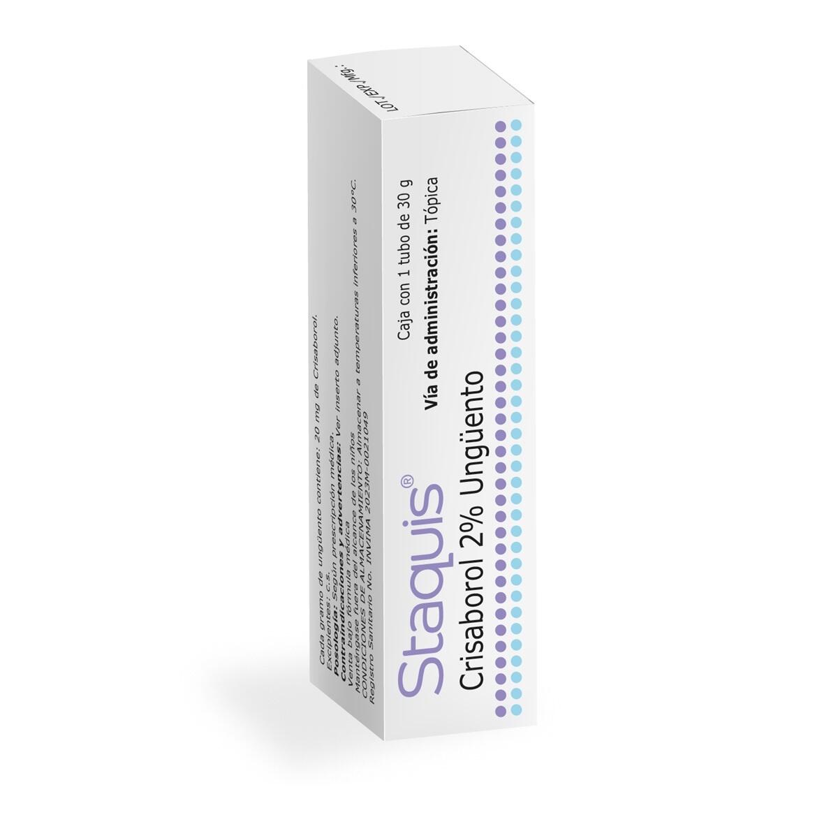 Staquis Crisaborol 2 Unguento X 30 Gr