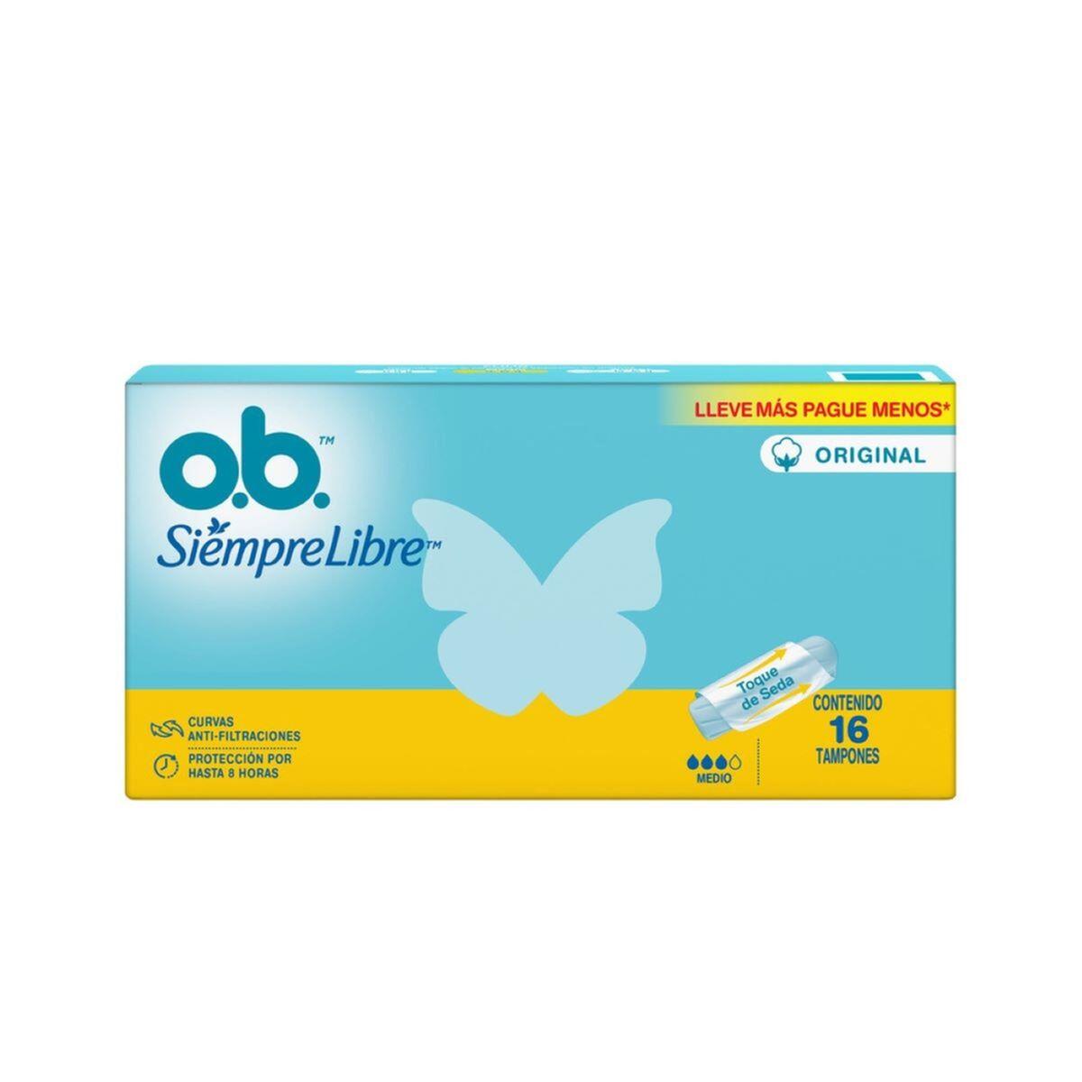 Tampon Ob Medio Original X 16 Und