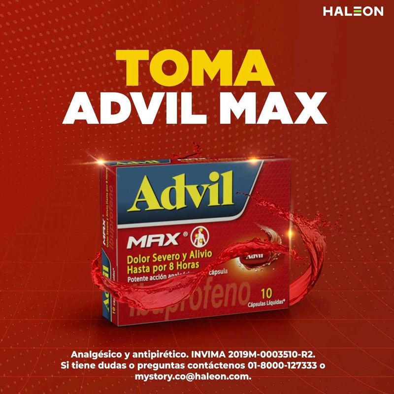 Compra Advil Max Caja X 100 Capsulas | TDV