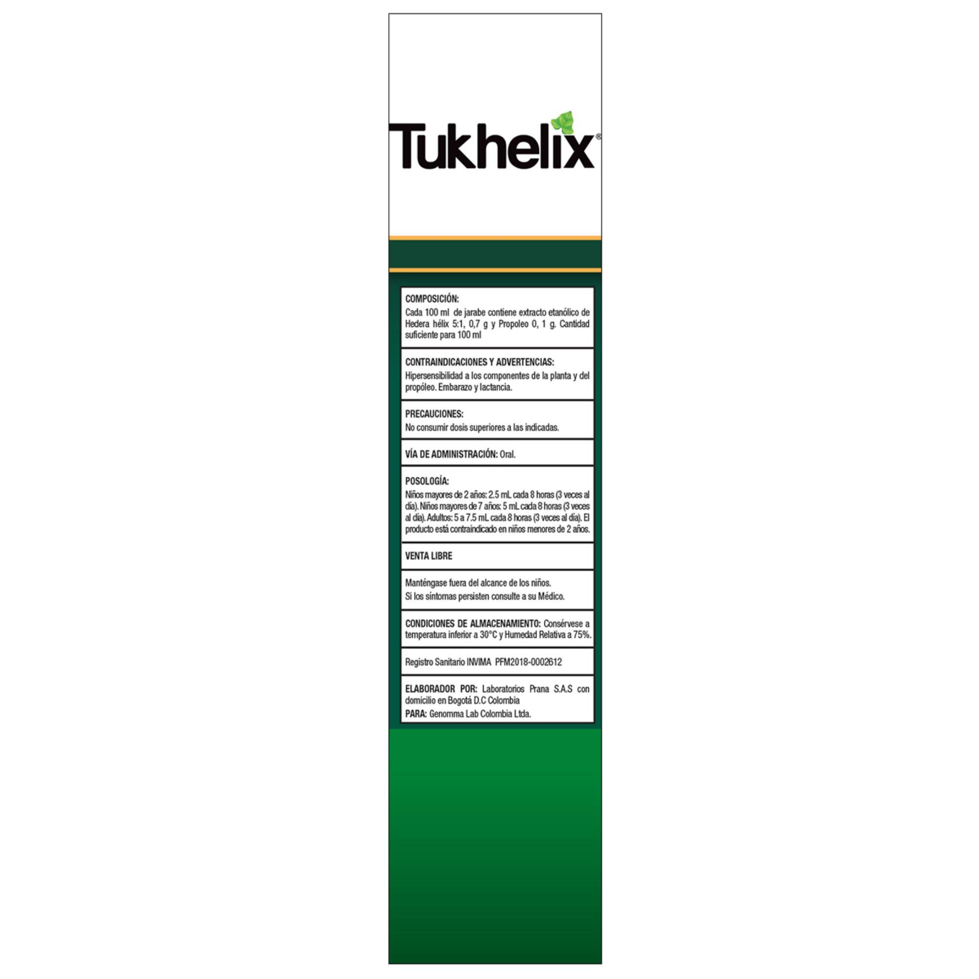 TUKHELIX JARABE FRASCO X 120 ML