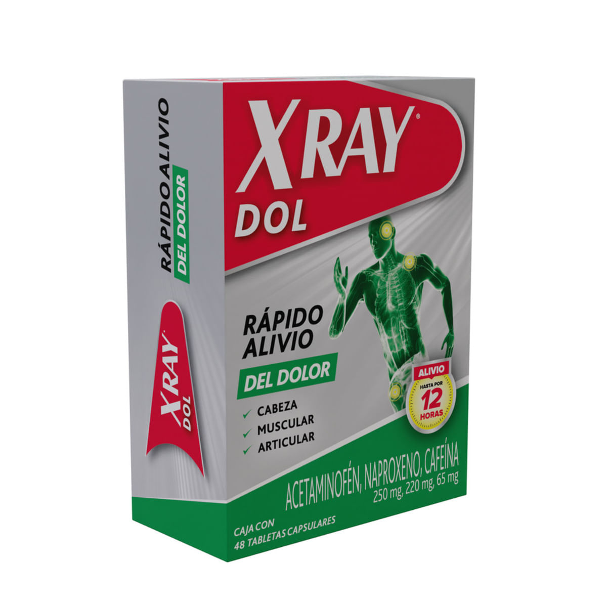 X RAY DOL CAJA X 48 TABL