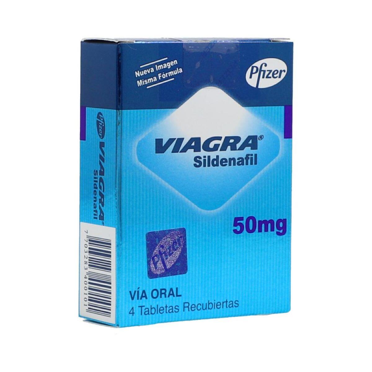 Compra Viagra 50 Mg Caja X 4 Tabletas | TDV