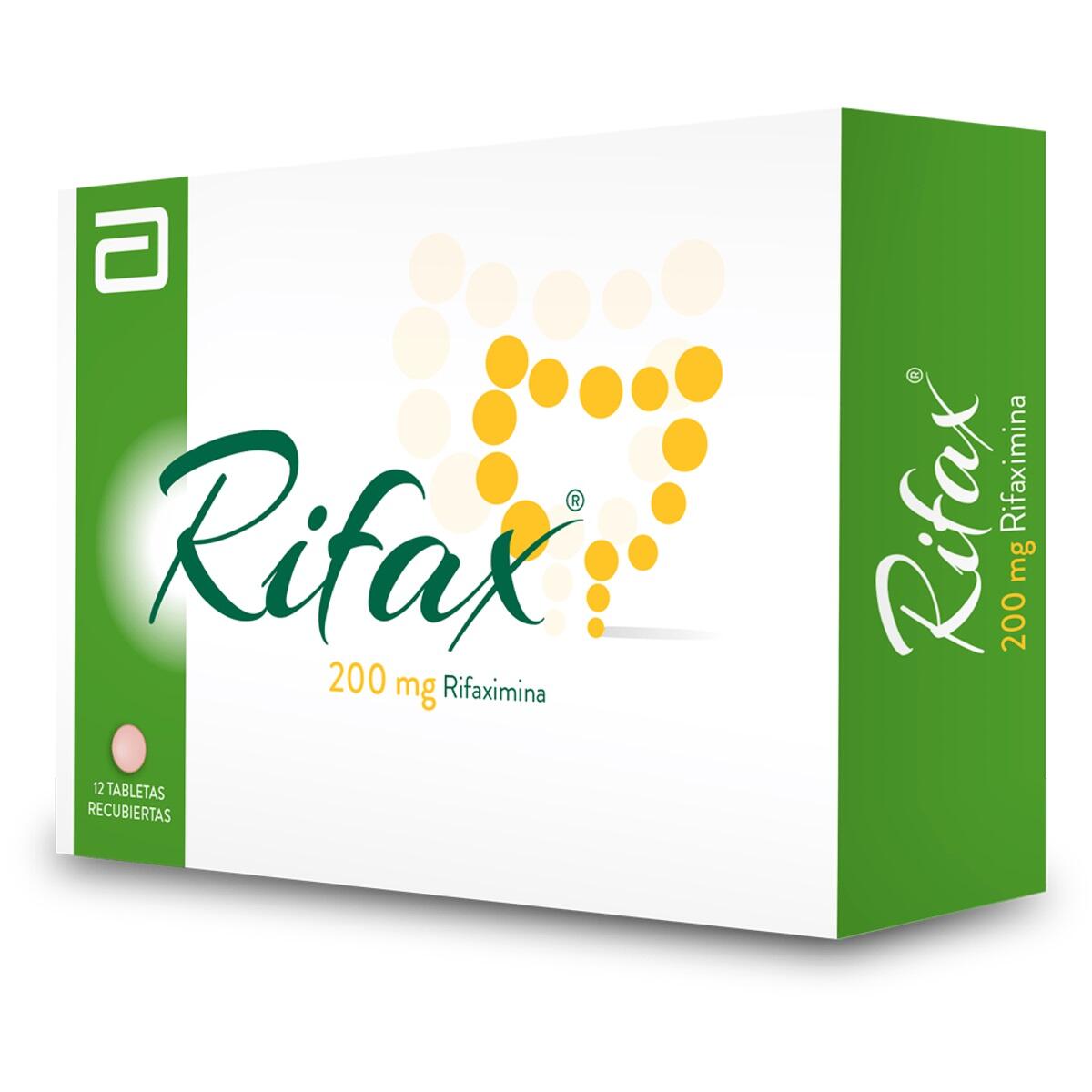 RIFAX 200 MG CAJA X 12 TABL