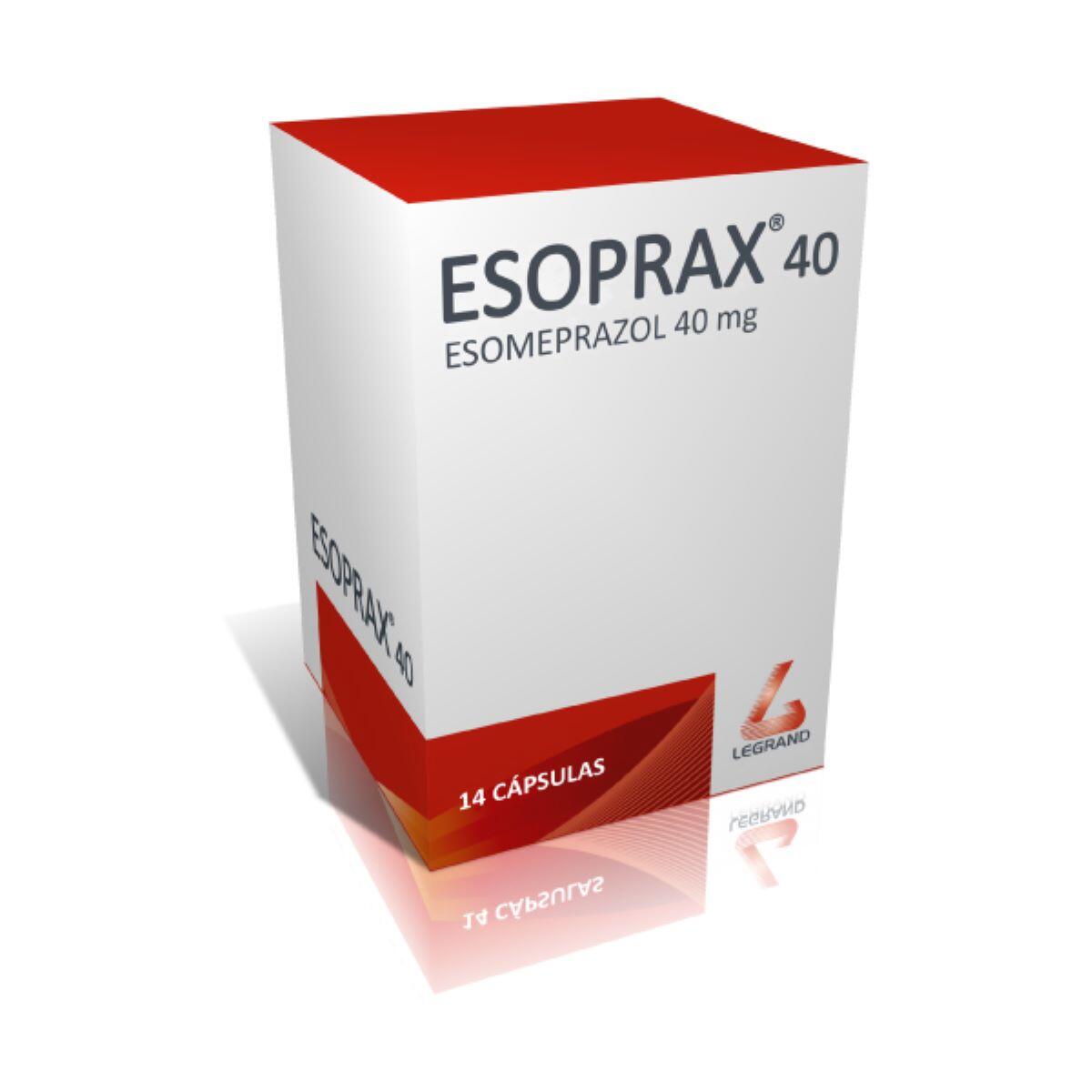 ESOPRAX 40 MG CAJA X 14 CAP