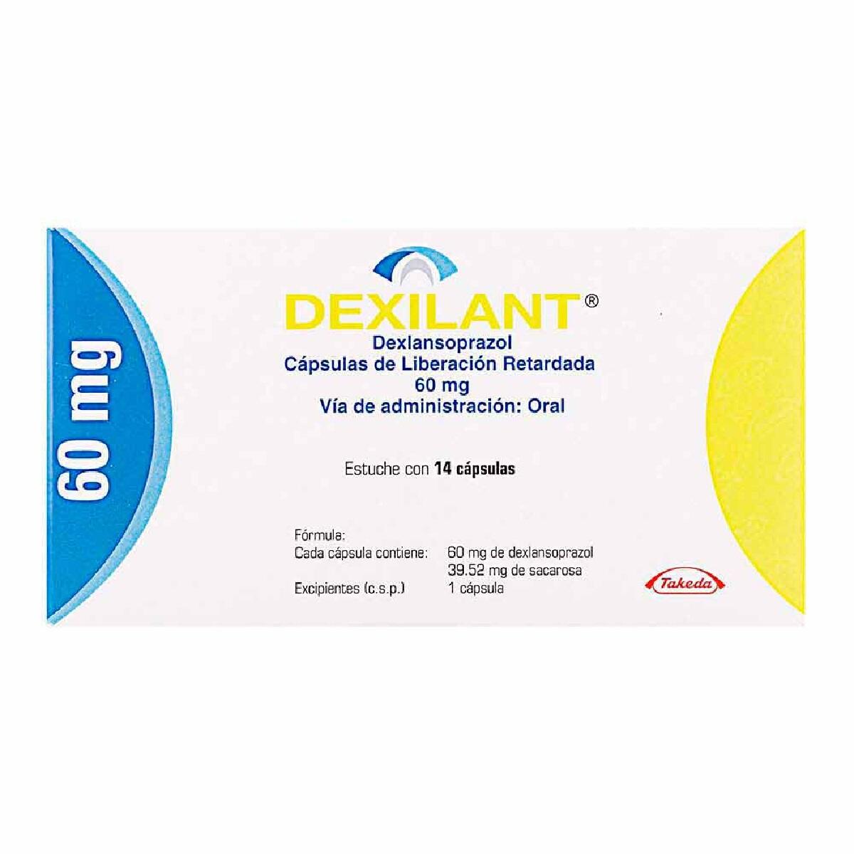 DEXILANT 60 MG CAJA X 14 CAP