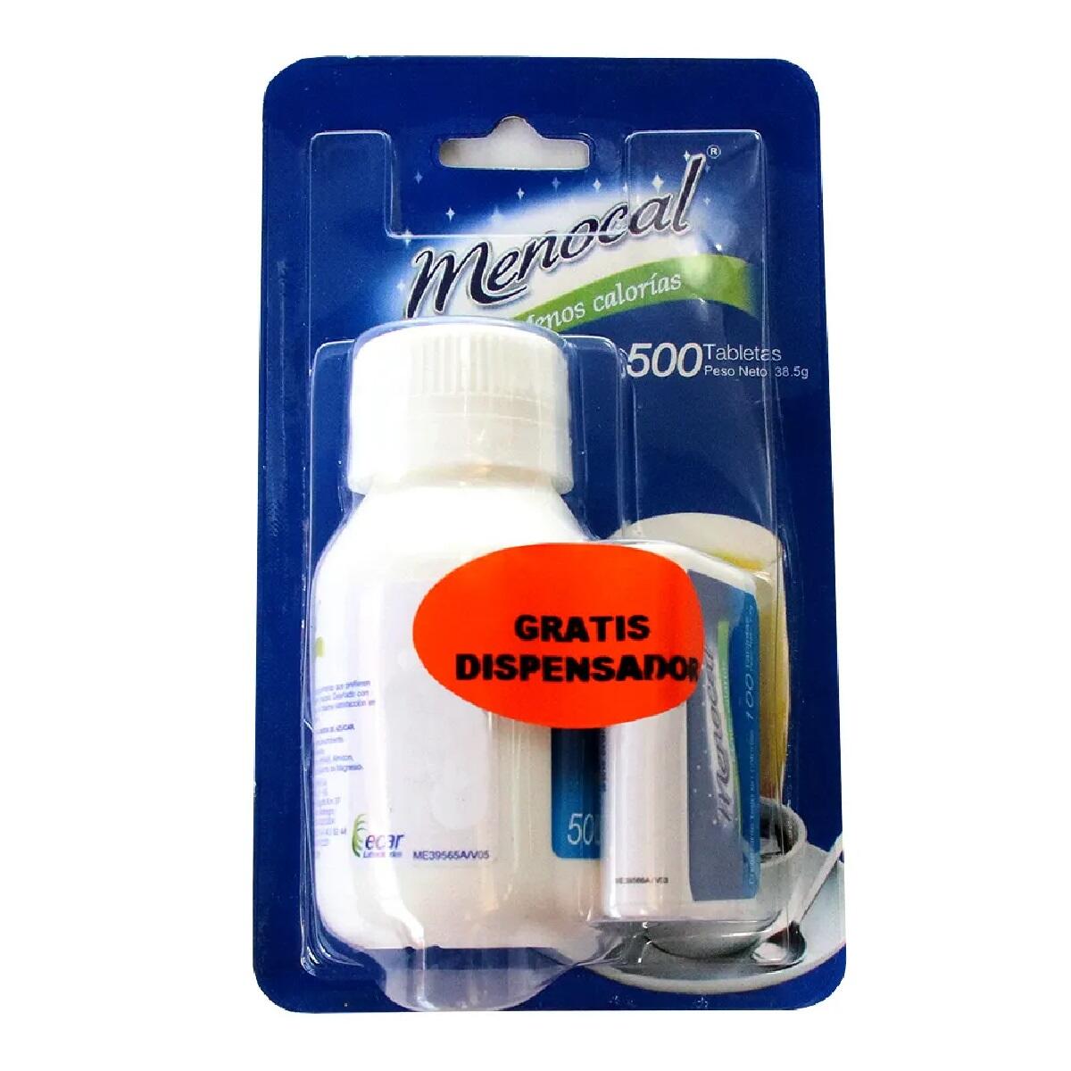MENOCAL FRASCO X 500 TABL GRATIS DISP X 100 TABL