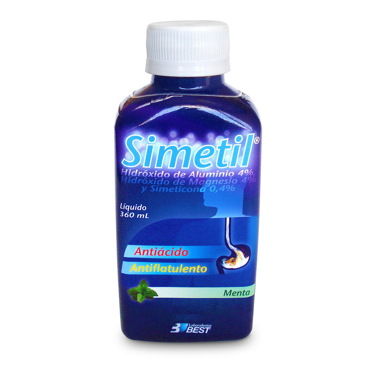 SIMETIL MENTA FRASCO X 360 ML