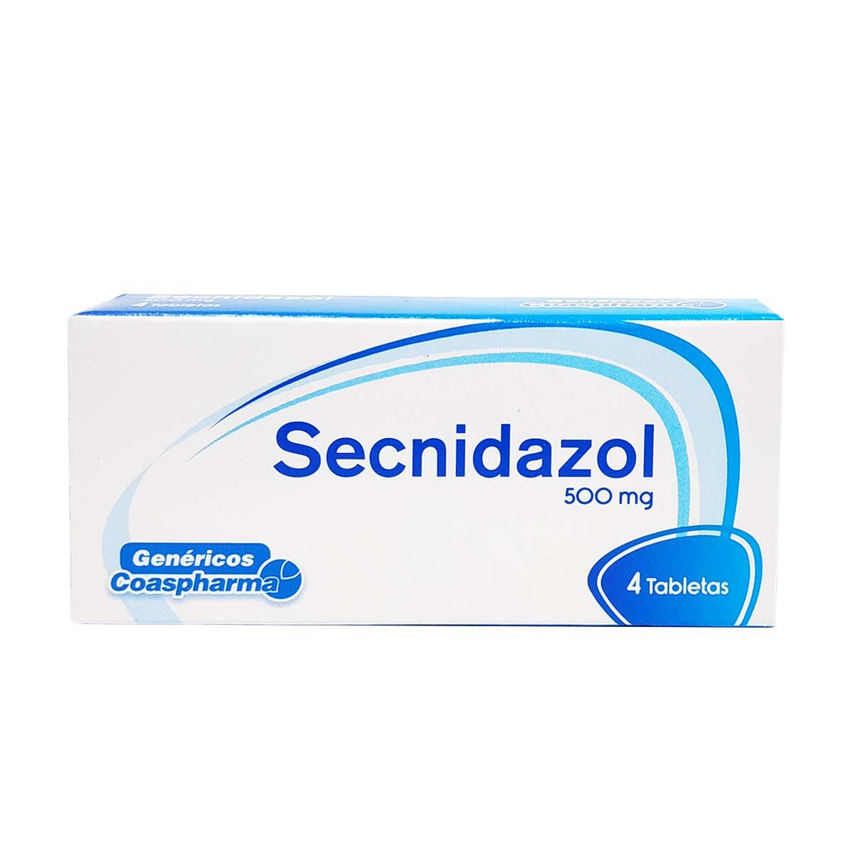 SECNIDAZOL 500 MG CAJA X 4 TABL ***B
