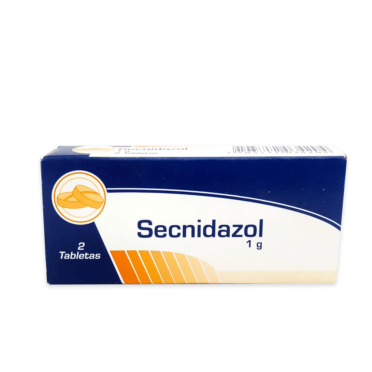SECNIDAZOL 1 GR CAJA X 2 TABL