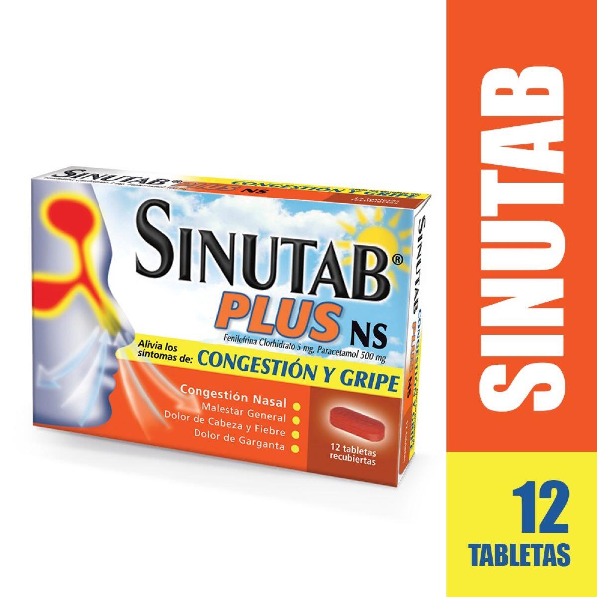 SINUTAB PLUS NS X 12 TABL