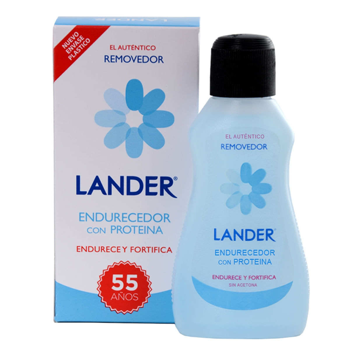 REMOVEDOR ESMALTE LANDER PROTEINA FRASCO X 35 ML