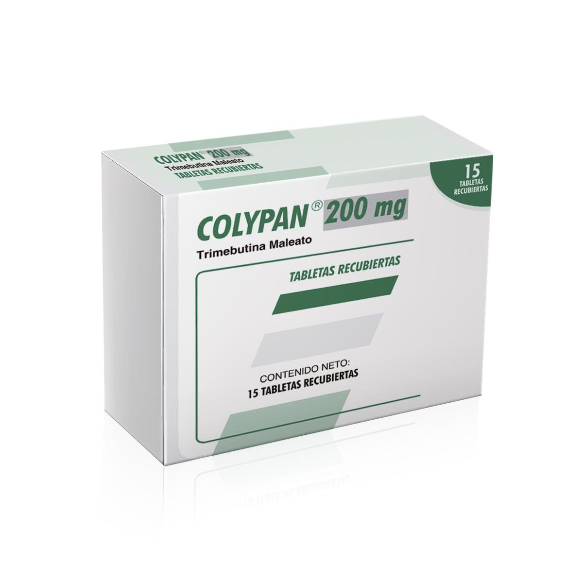 COLYPAN 200 MG CAJA X 15 TABL