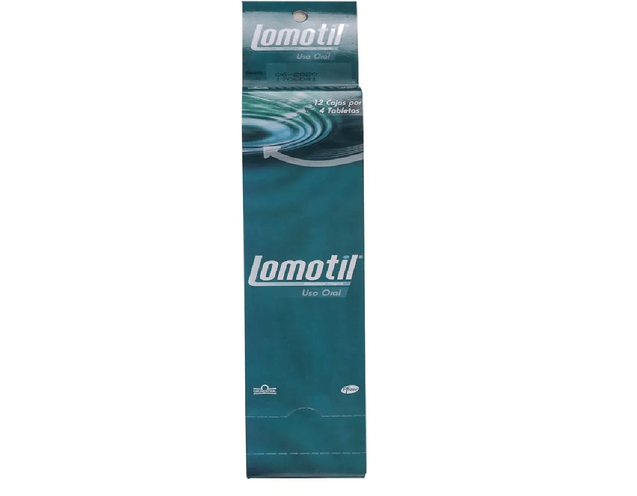 Compra Lomotil Dispensador 12 Caja X 4 Tabletas | TDV ...