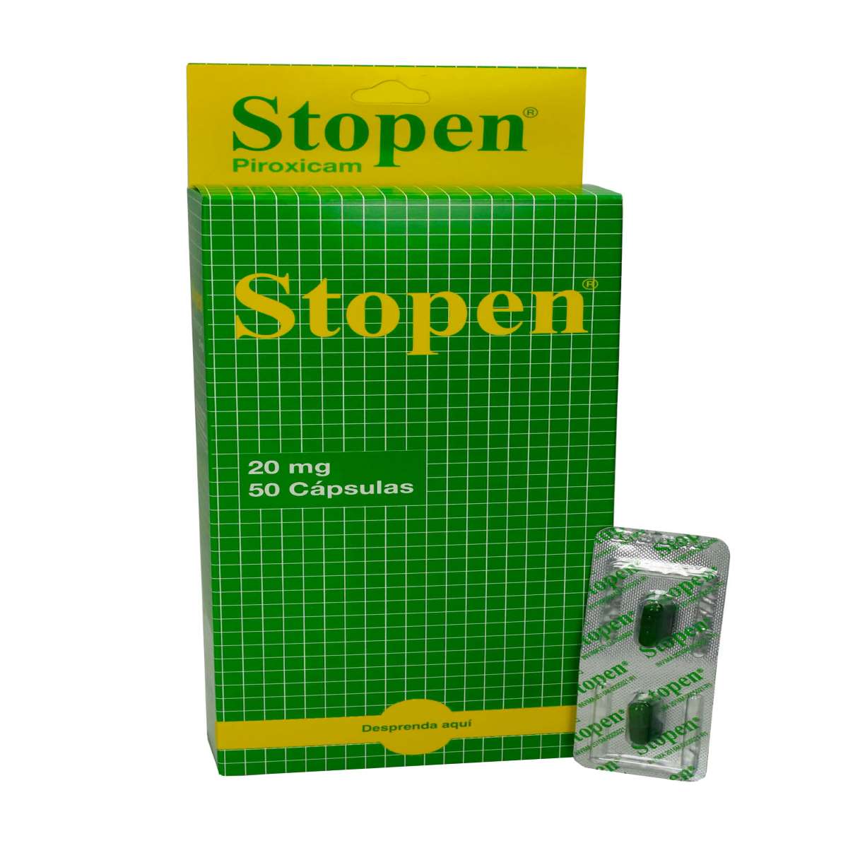 STOPEN 20 MG CAJA X 50 CAP - TuDrogueríaVirtual.com
