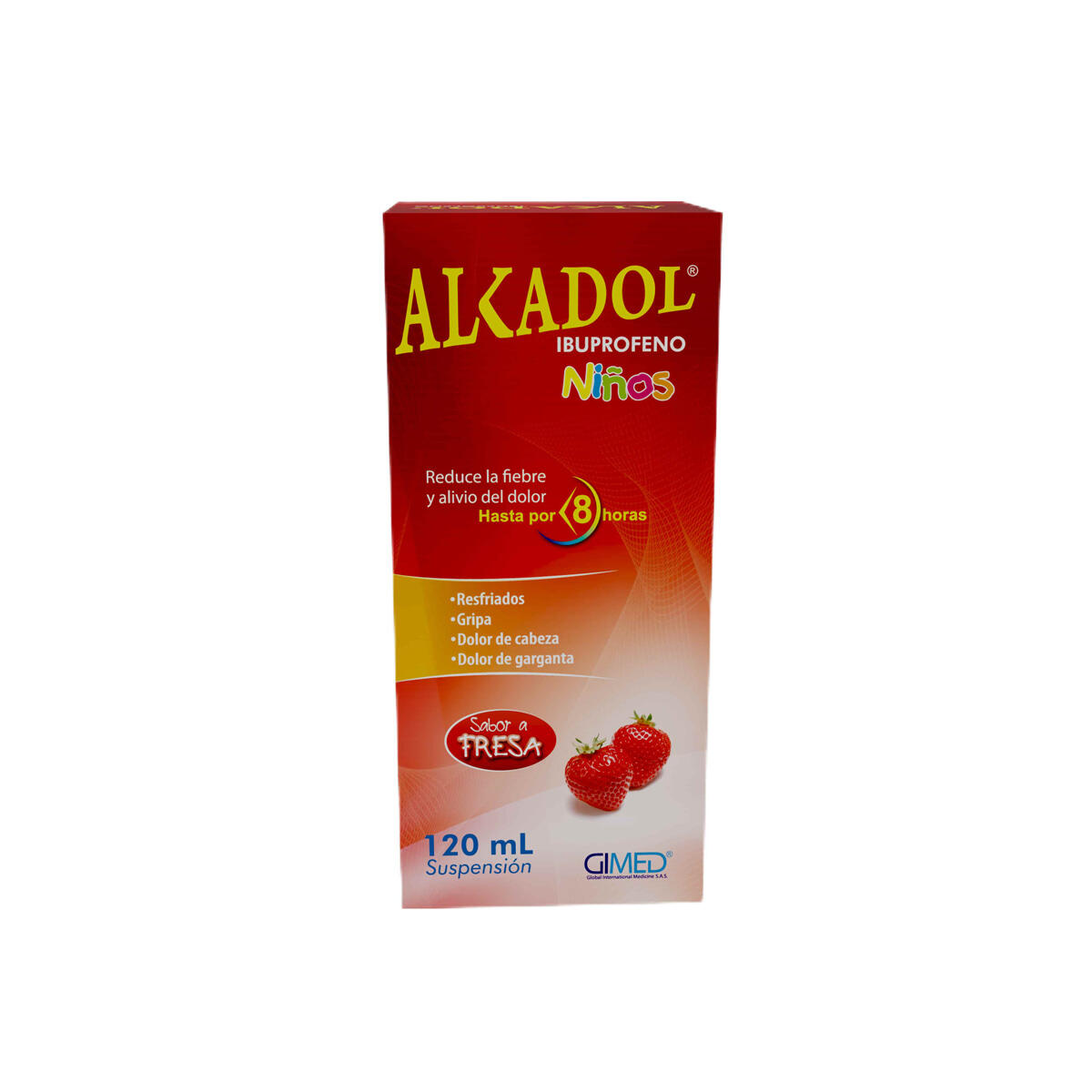 Compra Alkadol (Ibuprofeno) Niños Suspension Frasco X 120 Ml