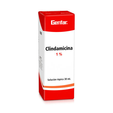 CLINDAMICINA 1% SOLUCION TOPICA FRASCO X 30 ML