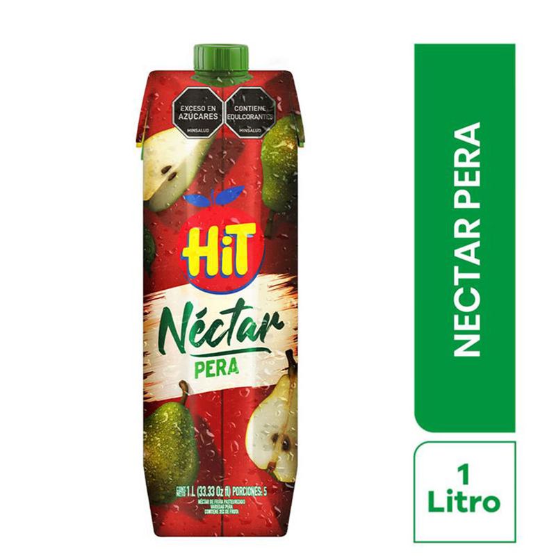 JUGO HIT NECTAR PERA TETRA X 1 LT