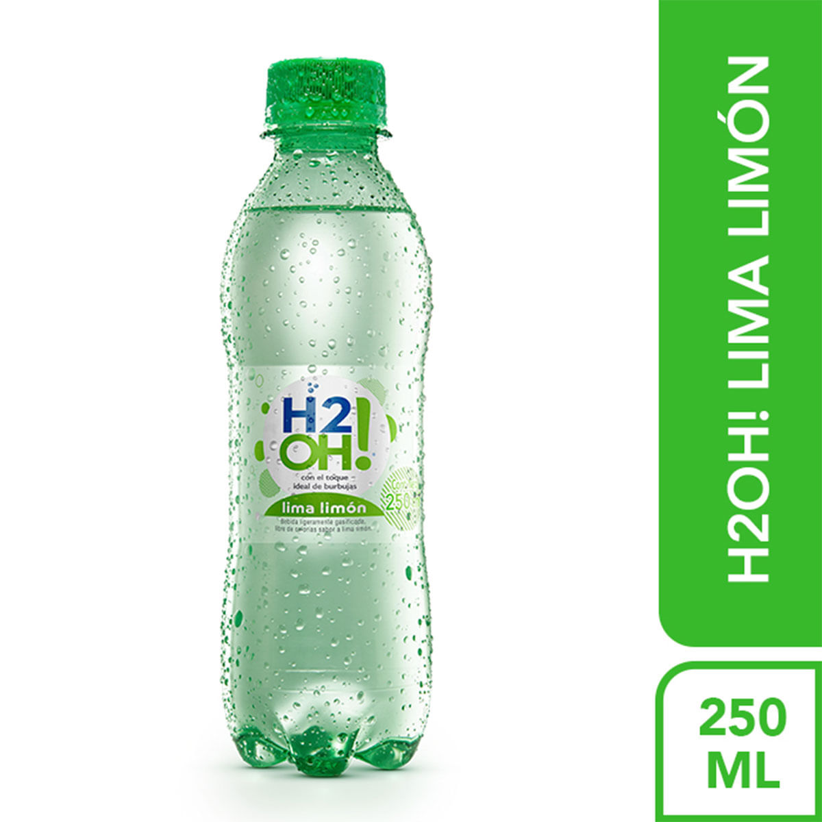 AGUA H2O LIMON BOT X 250 ML