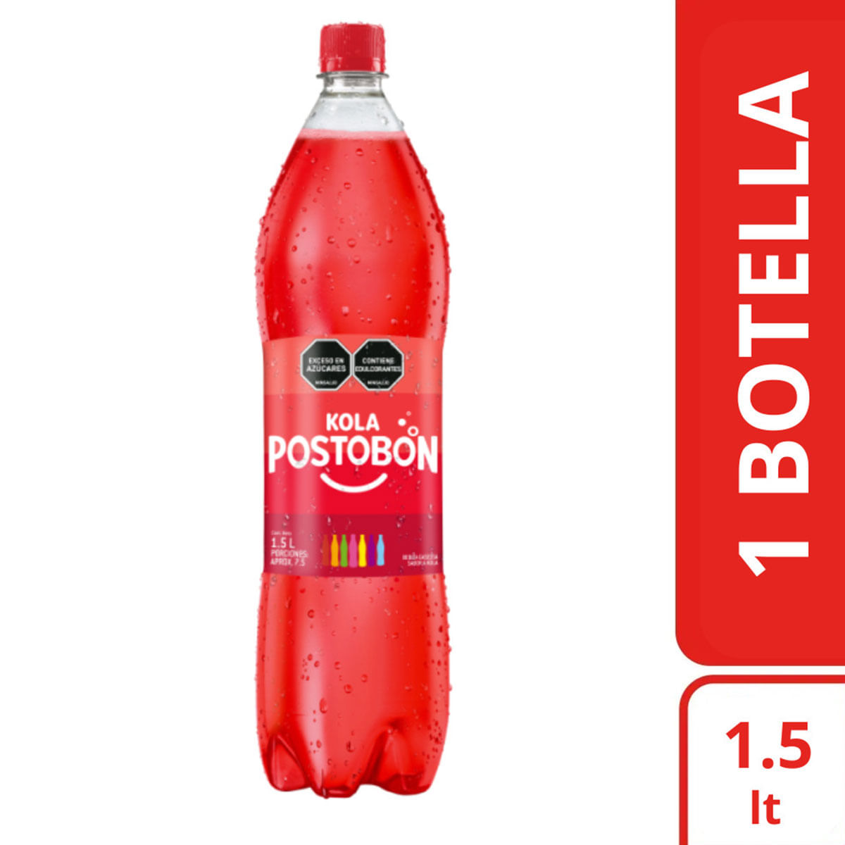 GASEOSA KOLA POSTOBON BOT X 1.5 LT
