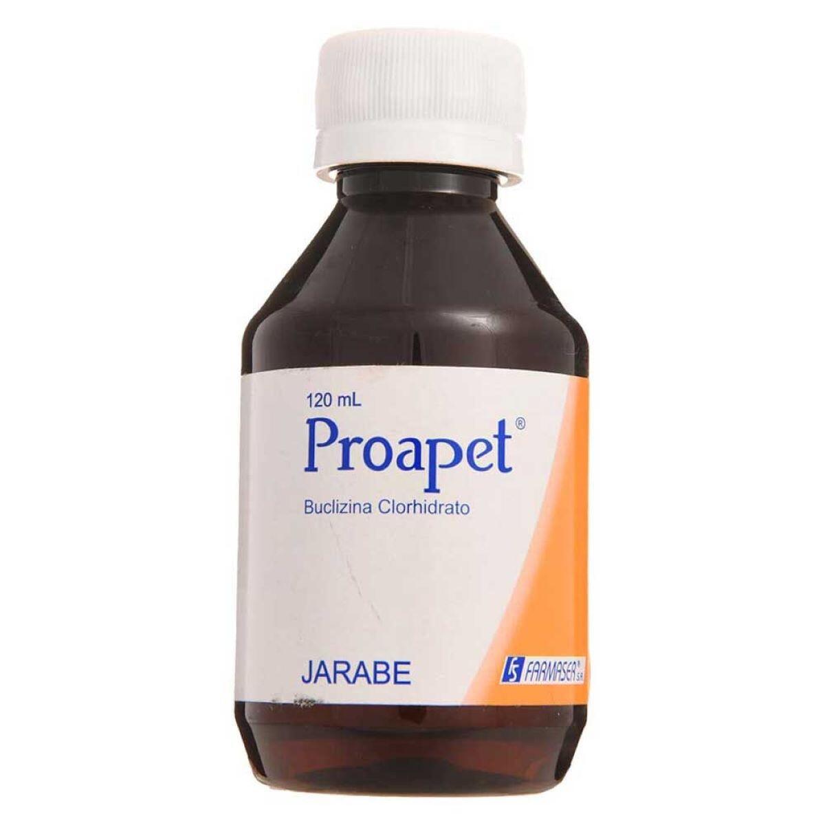 PROAPET JARABE FRASCO X 120 ML