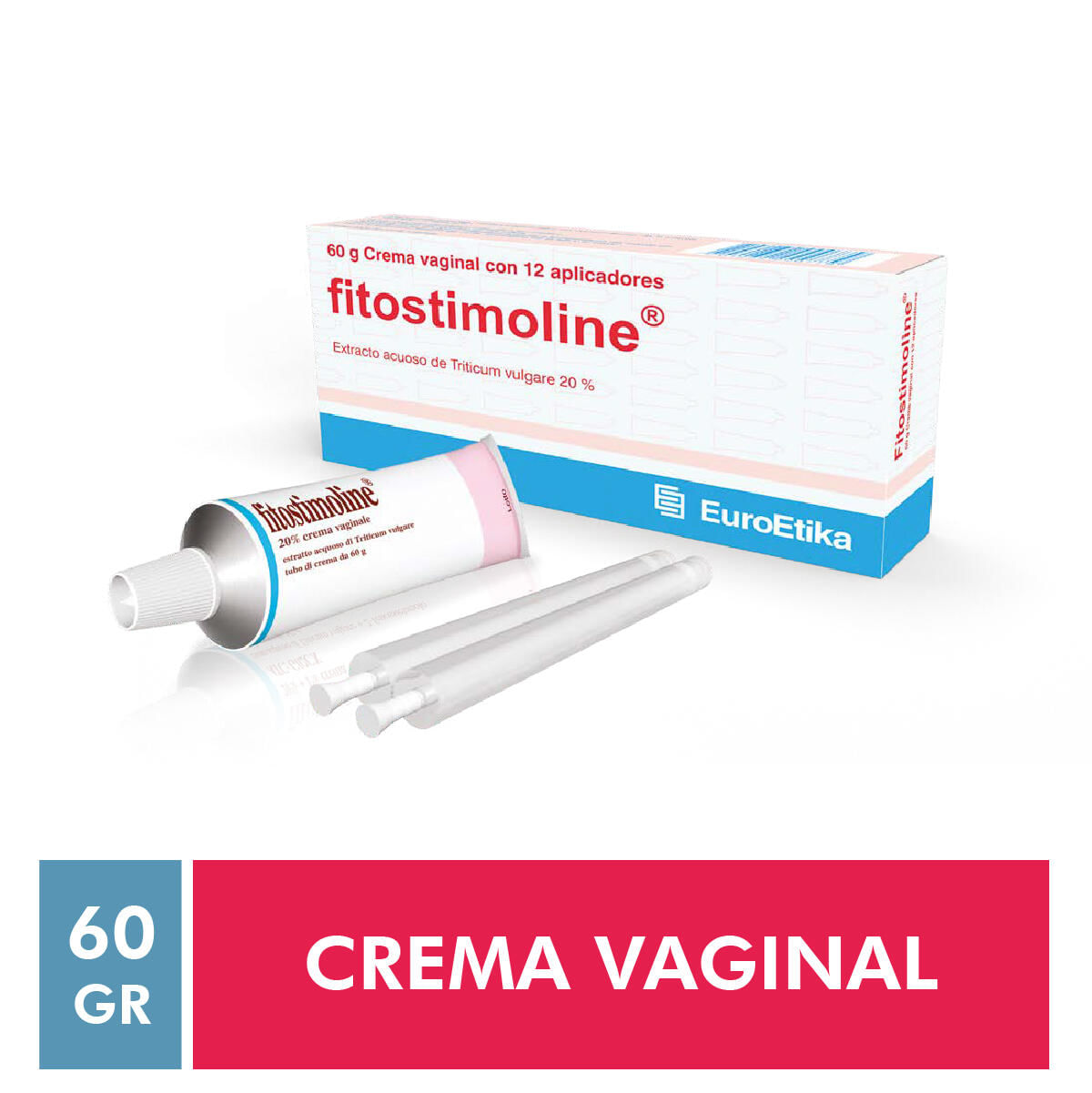 FITOSTIMOLINE CREMA VAGINAL TUBO X 60 GR