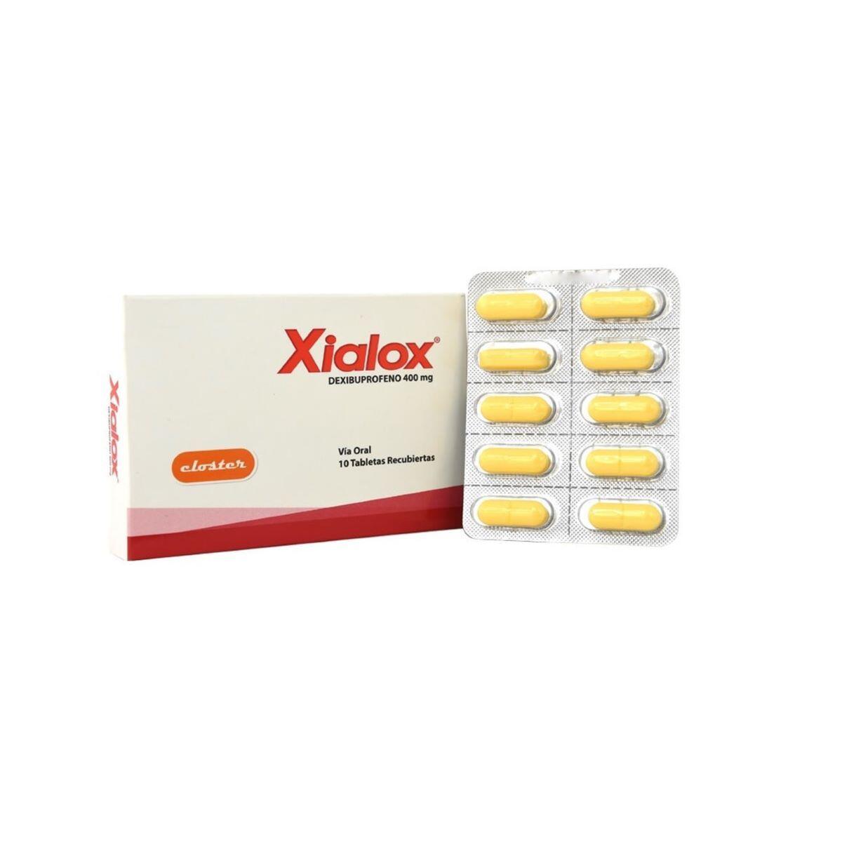 XIALOX 400 MG CAJA X 10 TABL