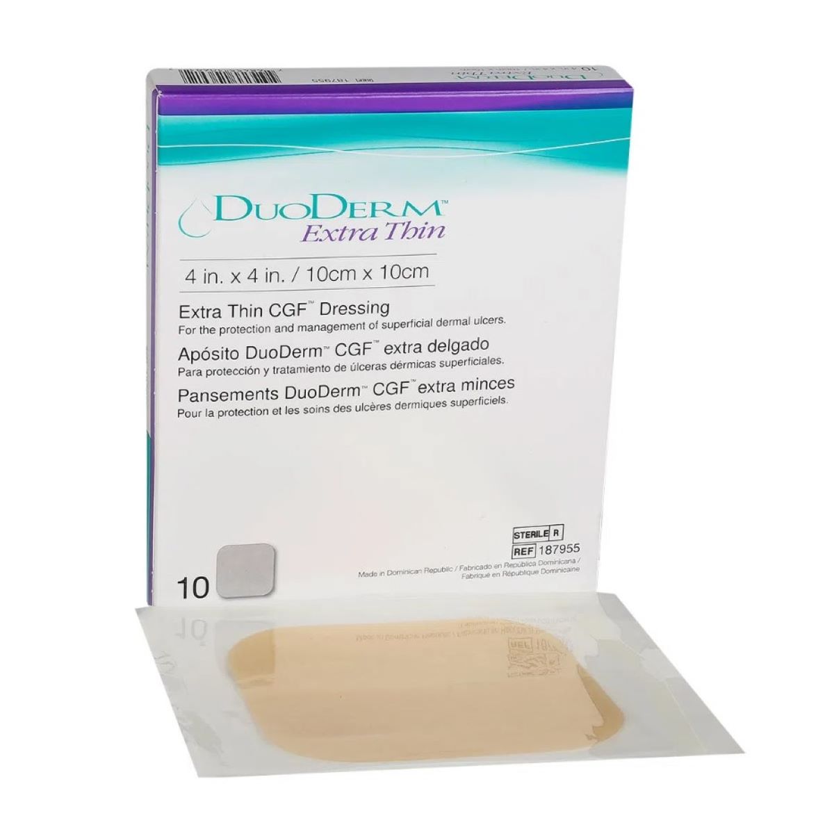DUODERM EXTRA THIN (10X10) CAJA X 10 UND