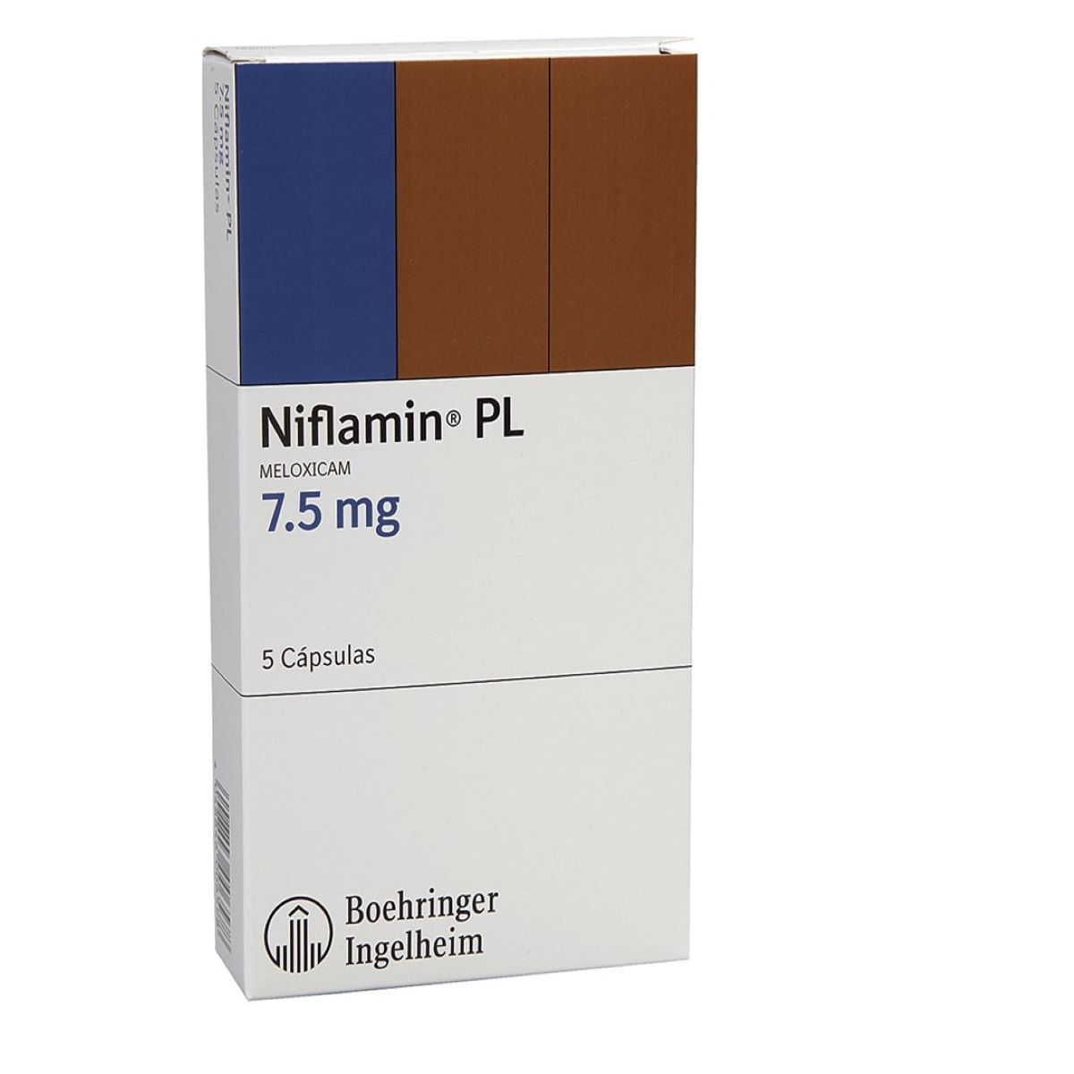 NIFLAMIN PL 7.5 MG X 5 CAP