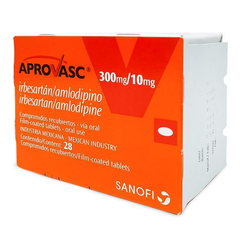 APROVASC 300/10 MG CAJA X 28 TABL