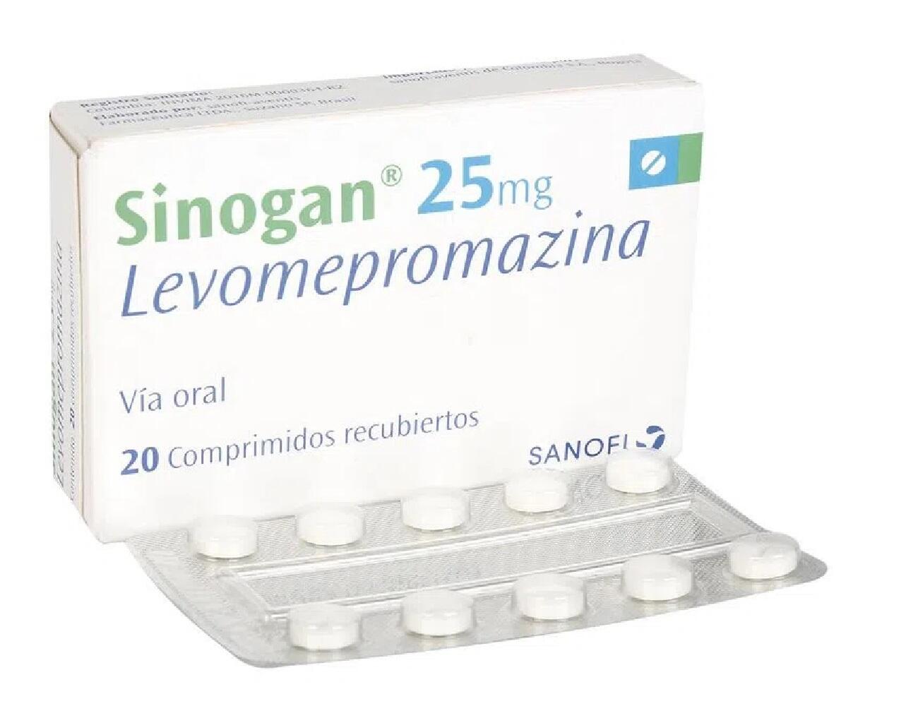 SINOGAN 25 MG CAJA X 20 COMP