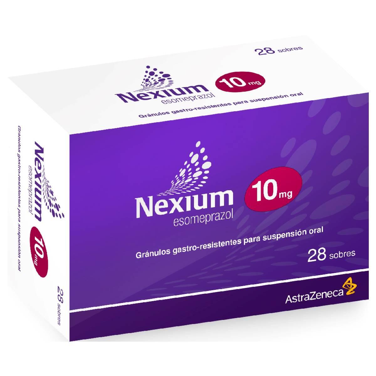 NEXIUM 10 MG CAJA X 28 SOBRES