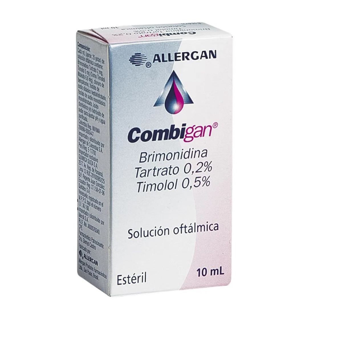 COMBIGAN SOLUCION OFTAL FRASCO X 10 ML