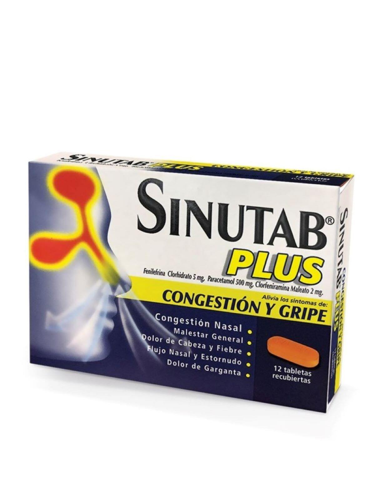 SINUTAB PLUS X 12 TABL