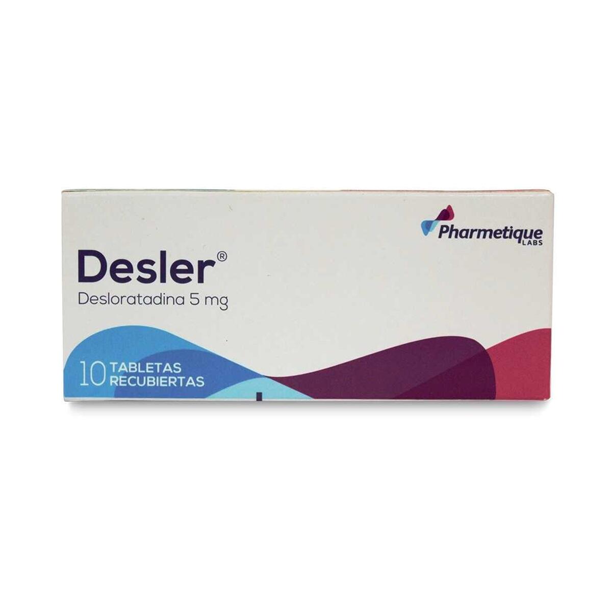 Desler Desloratadina 5 Mg X 10 Tabl