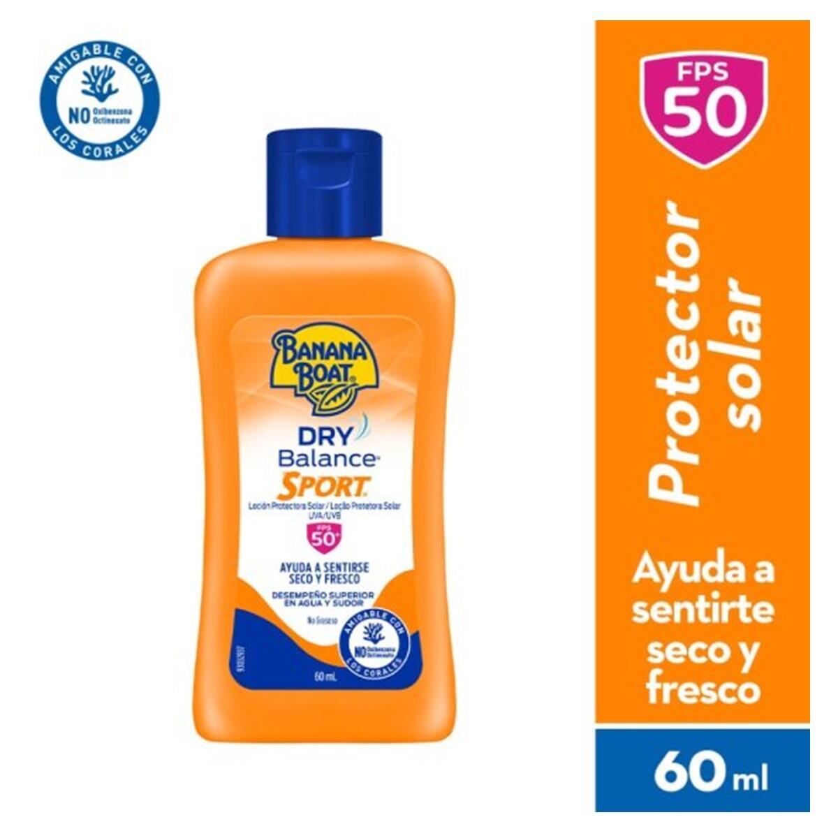 Protector Solar Banana Boat Dry Balance Sport Spf 50+ X 60 Ml