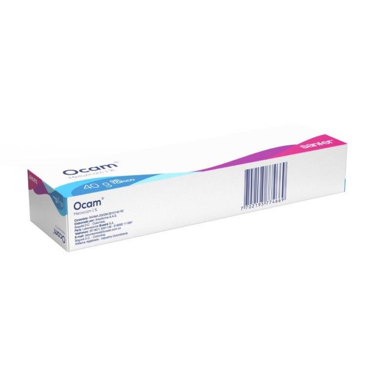 OCAM 1% GEL TOPICO TUBO X 40 GR