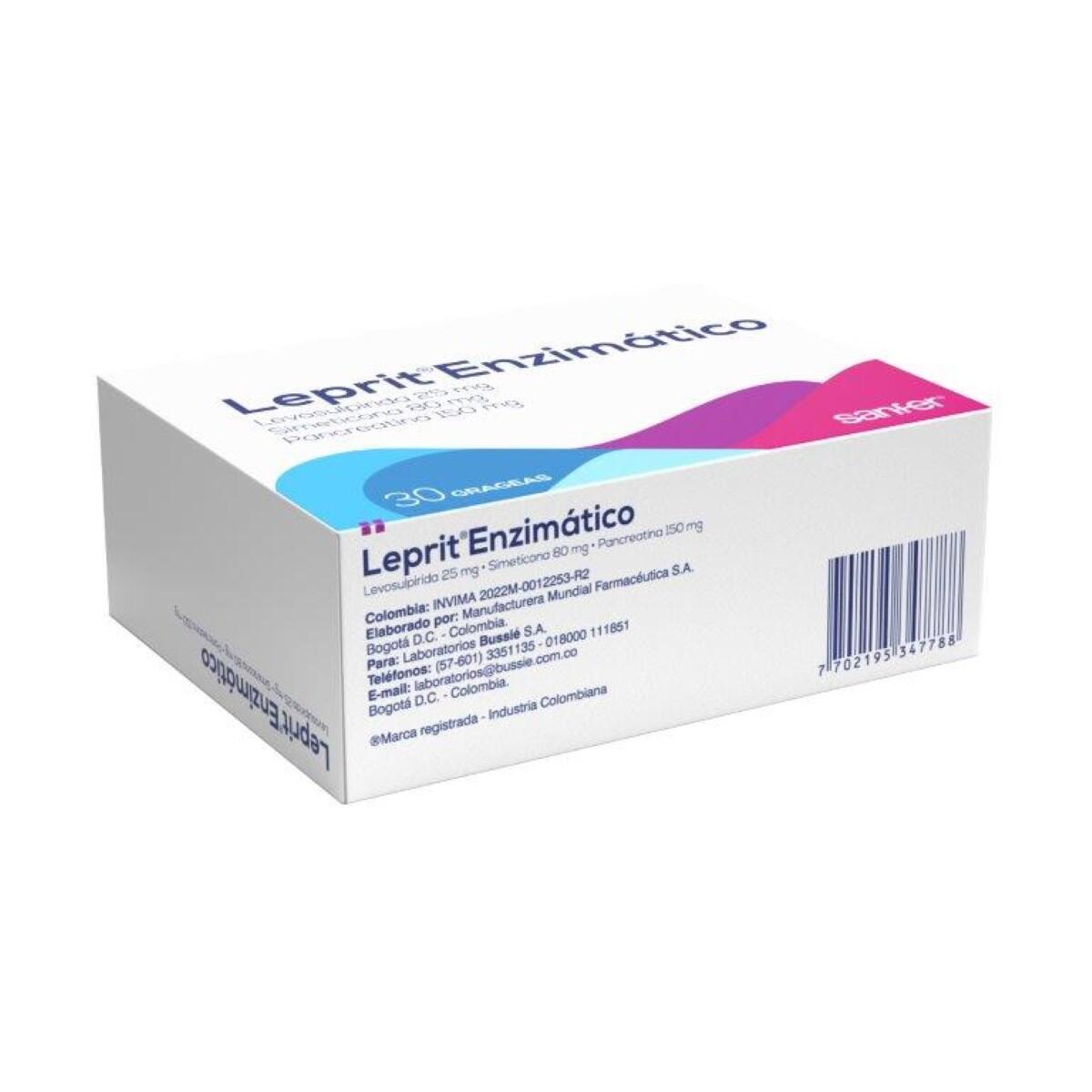 LEPRIT ENZIMATICO CAJA X 30 GRAGEAS