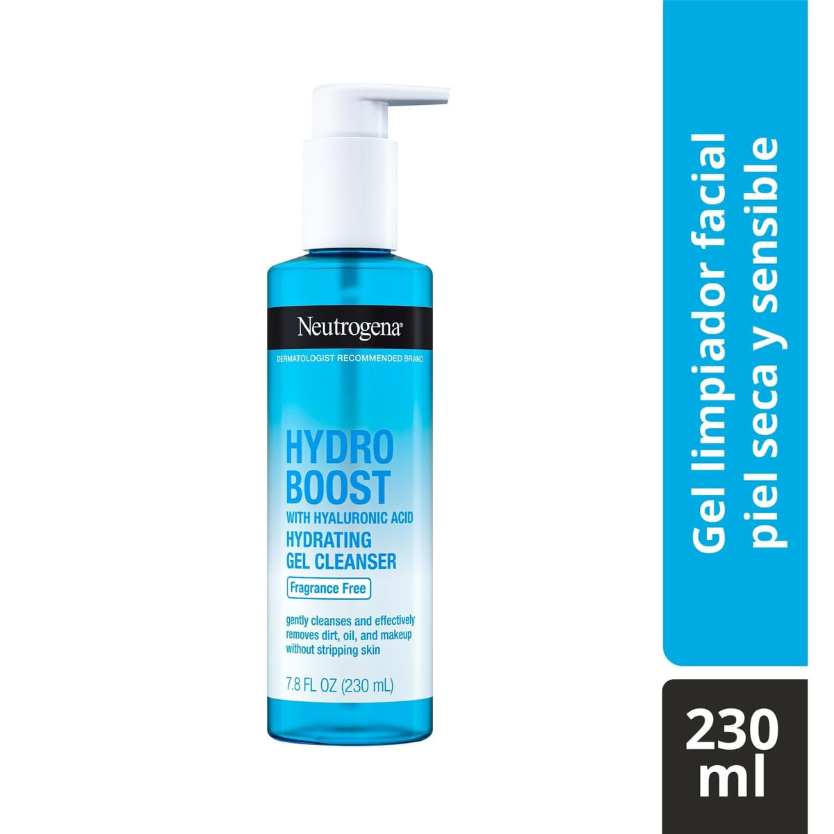 Neutrogena Hydro Boost Hydrating Gel Cleanser X 230 Ml