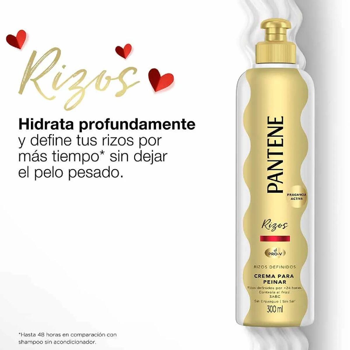CREMA PEINAR PANTENE RIZOS DEFINIDO FRASCO X 300 ML