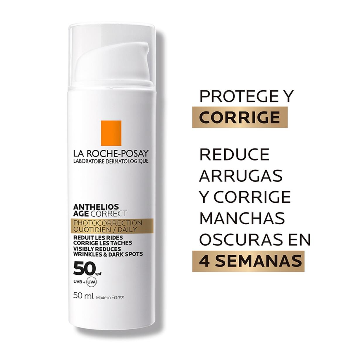 Protector Solar Anthelios Age Correct Spf 50 X 50 Ml
