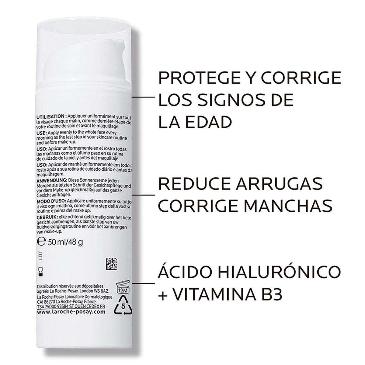 Protector Solar Anthelios Age Correct Spf 50 X 50 Ml