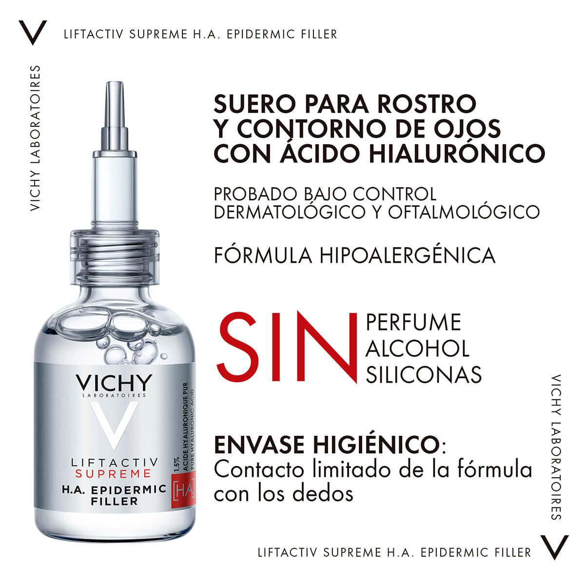 Suero Antiedad Rostro Vichy Liftactiv Ha Epidermic Filler X 30 Ml
