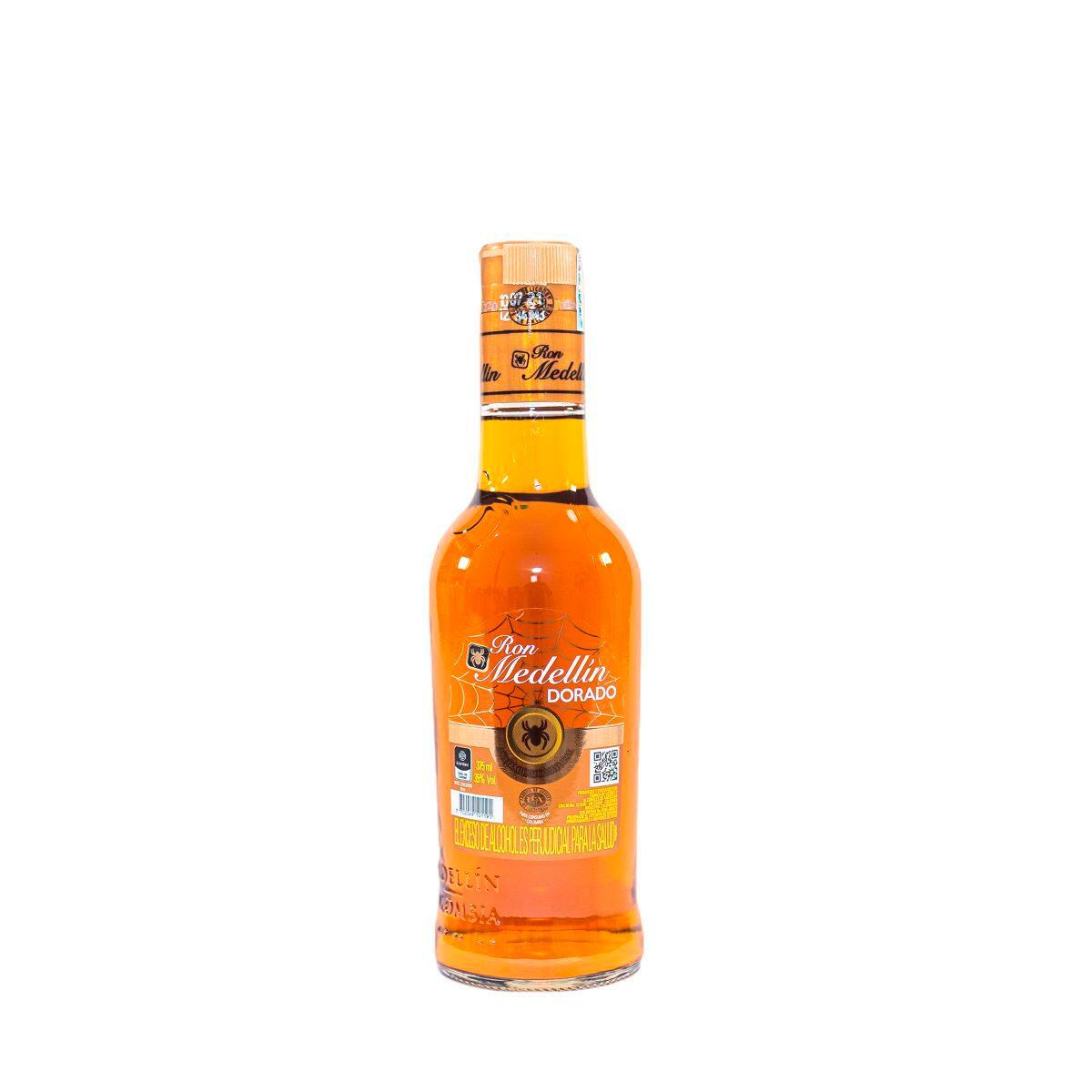 Ron Medellin Dorado X 375 Ml - TuDrogueríaVirtual.com